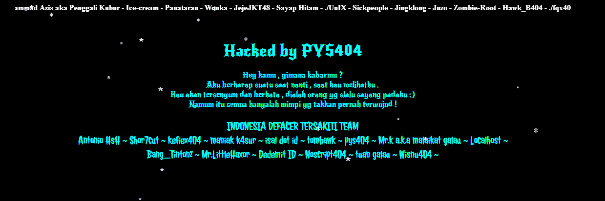 Script Deface Keren Terbaru [ Update ] 2017-2018 - CowoKerensTeam