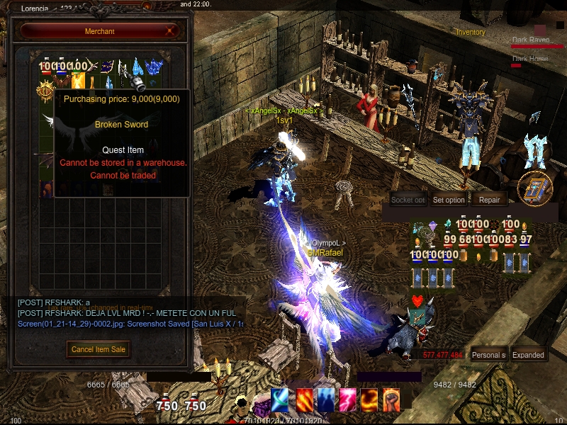 GUIA DE MU - SEASON 9: Quest De Dark Knigth A Blade Knigth/Blade Knigth ...