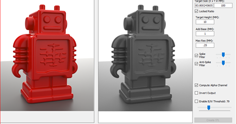 The easiest way to convert images to 3D MODEL .STL ~ artcam designs free