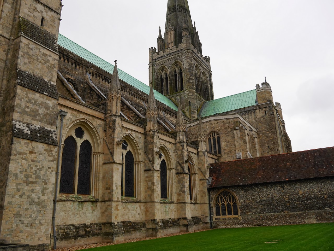 Tricia's Tales: Lancing College Chapel and Chichester Cathedral
