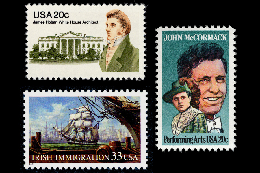 South Florida Postal Blog: Celebrating the Irish on Stamps