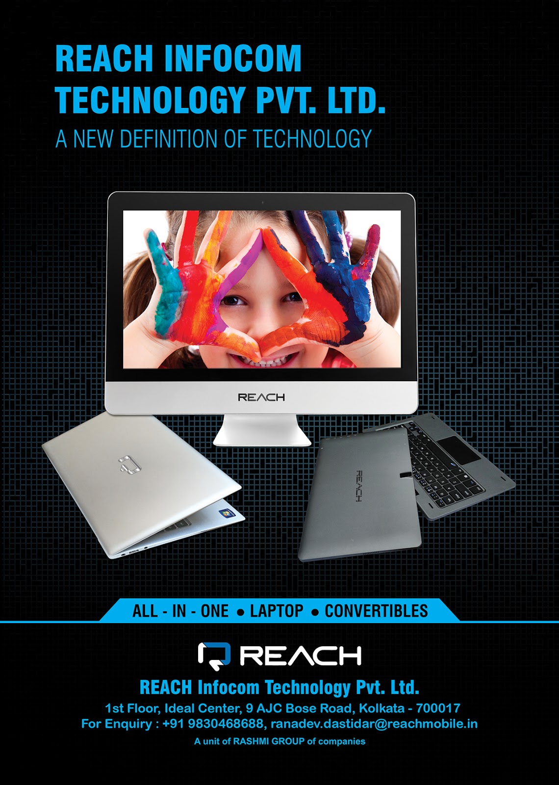 Tabrez Akhtar: Reach Computer Poster