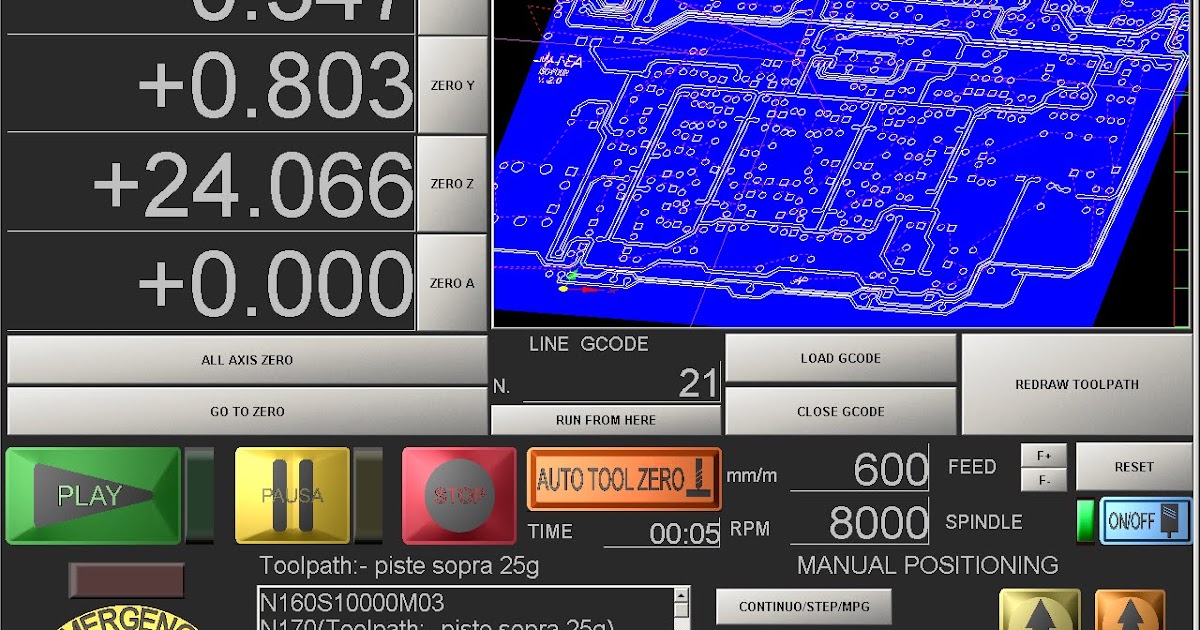 PatRelief: Mach3 screen set ESSENTIAL 3D
