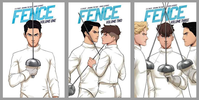 Lauren's Boookshelf: Graphic Novel Series Review: "Fence: Vol 1-3" by C ...
