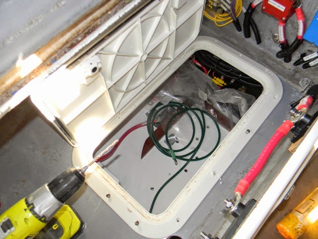 Ericson 25, Oystercatcher: Lazarette Modifications, Part 16: Final ...