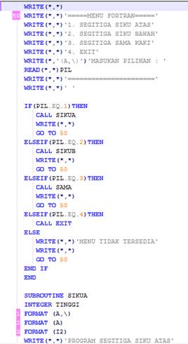 KISAH PERJALANAN: Function dan Subroutine pada FORTRAN