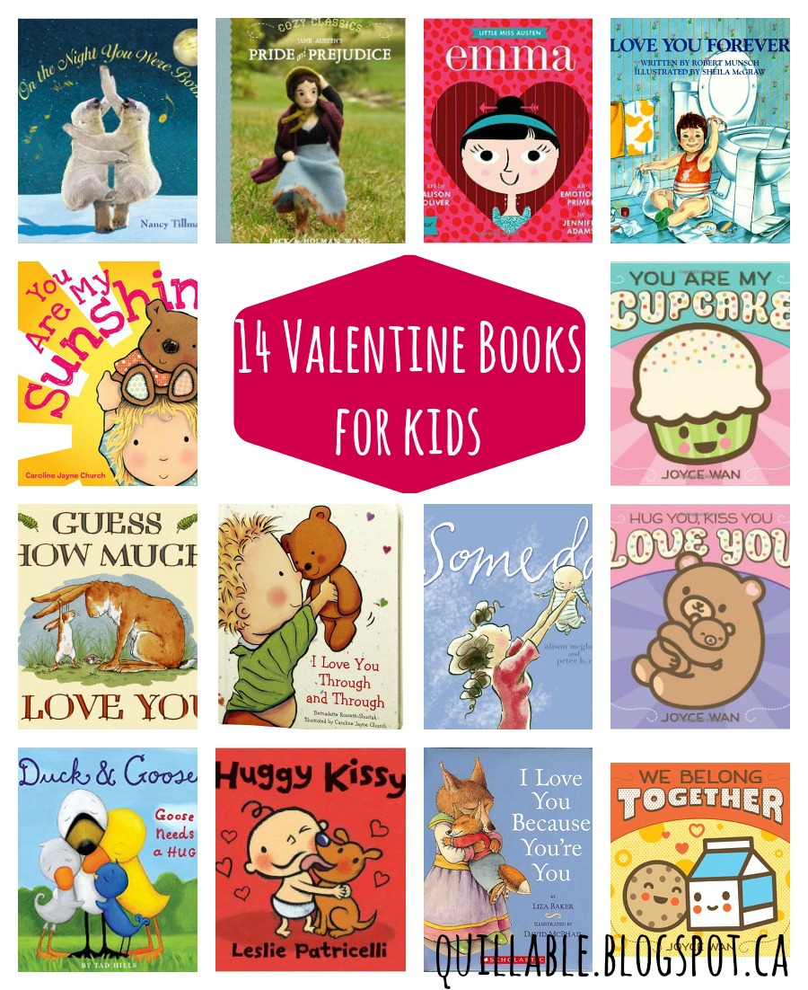 Quillable: 14 Books for Your Little Valentine