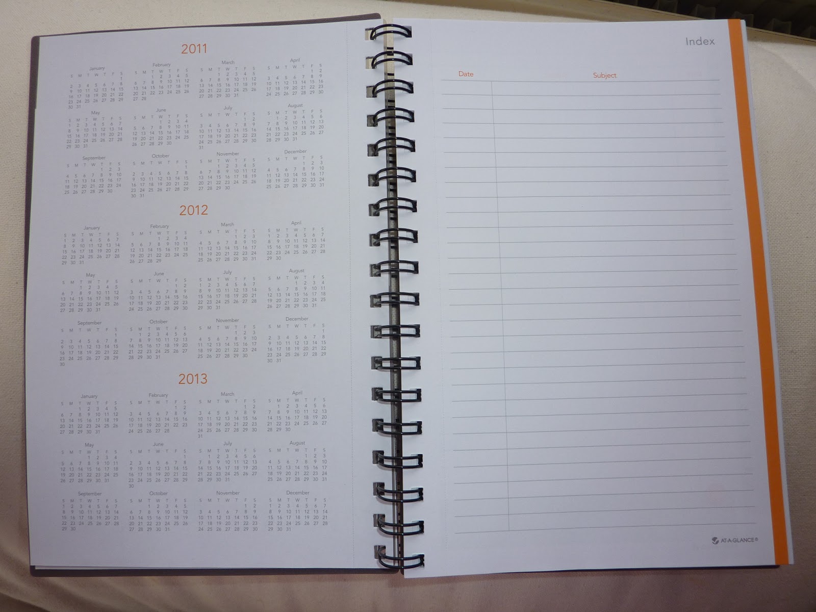 Plannerisms: At-A-Glance Planning Notebooks