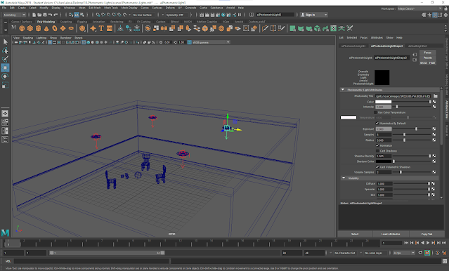 Alex Martin: Maya - Lighting and Rendering - Photometric Lights