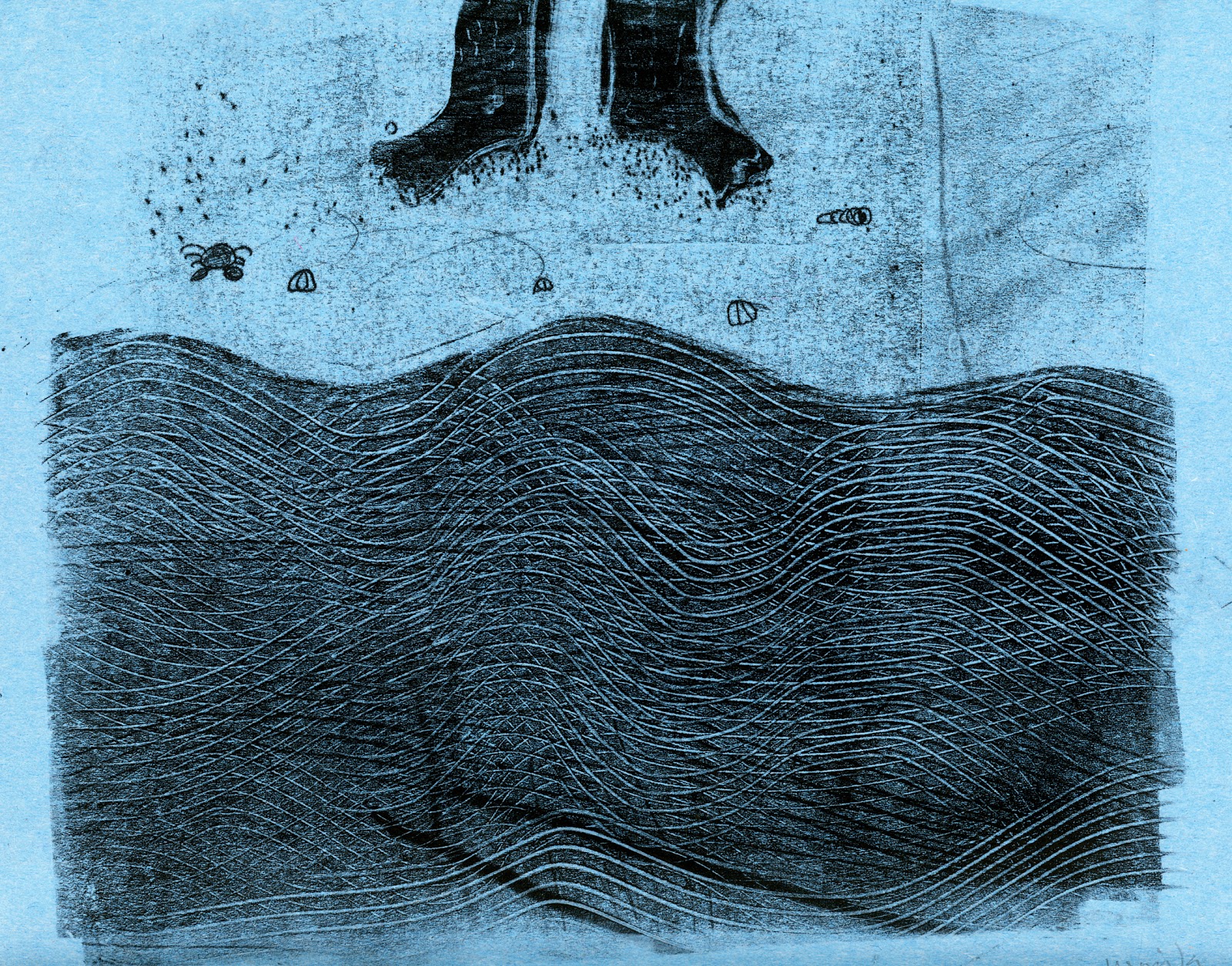 constant chatter: monoprinting