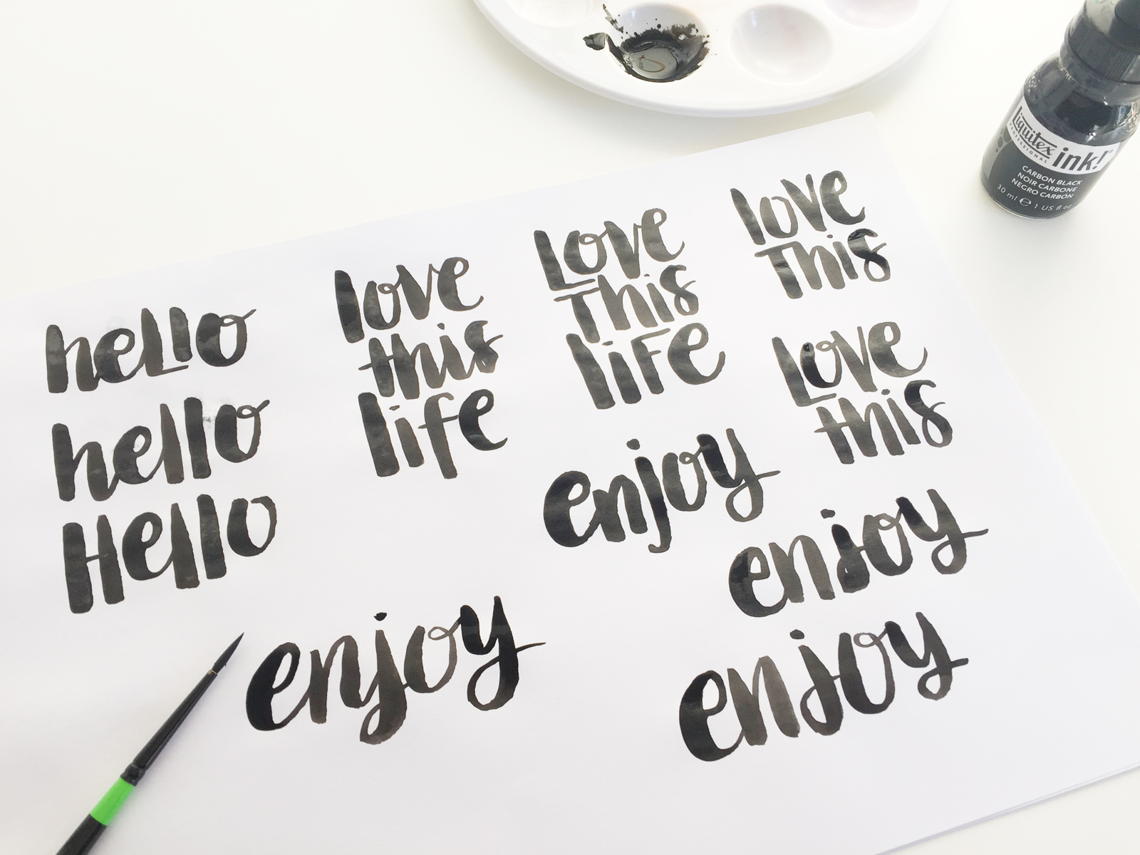 Citrus Twist Kits | Blog : Tuesday Tutorial – Try brush script to ...
