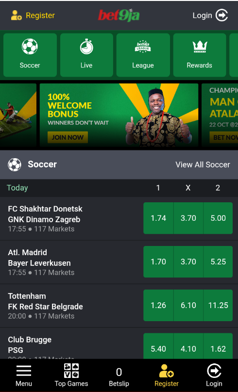 How to get bet9ja bonus code