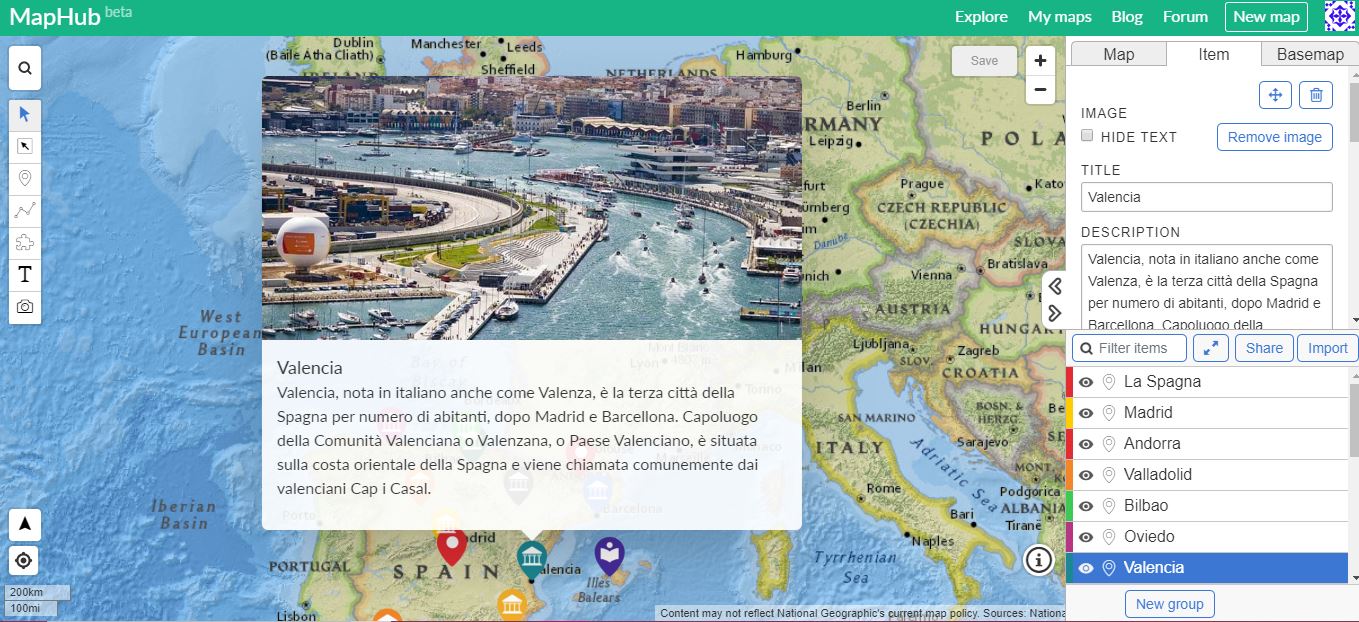 CLASSI III - Creazione di mappe interattive