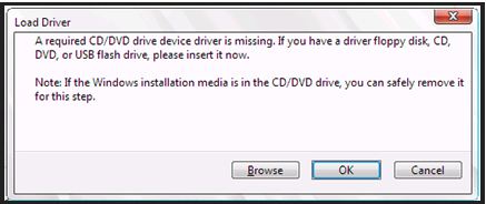 Mengatasi Load Driver, A Required CD/DVD Drive Device Driver Is Missing ...