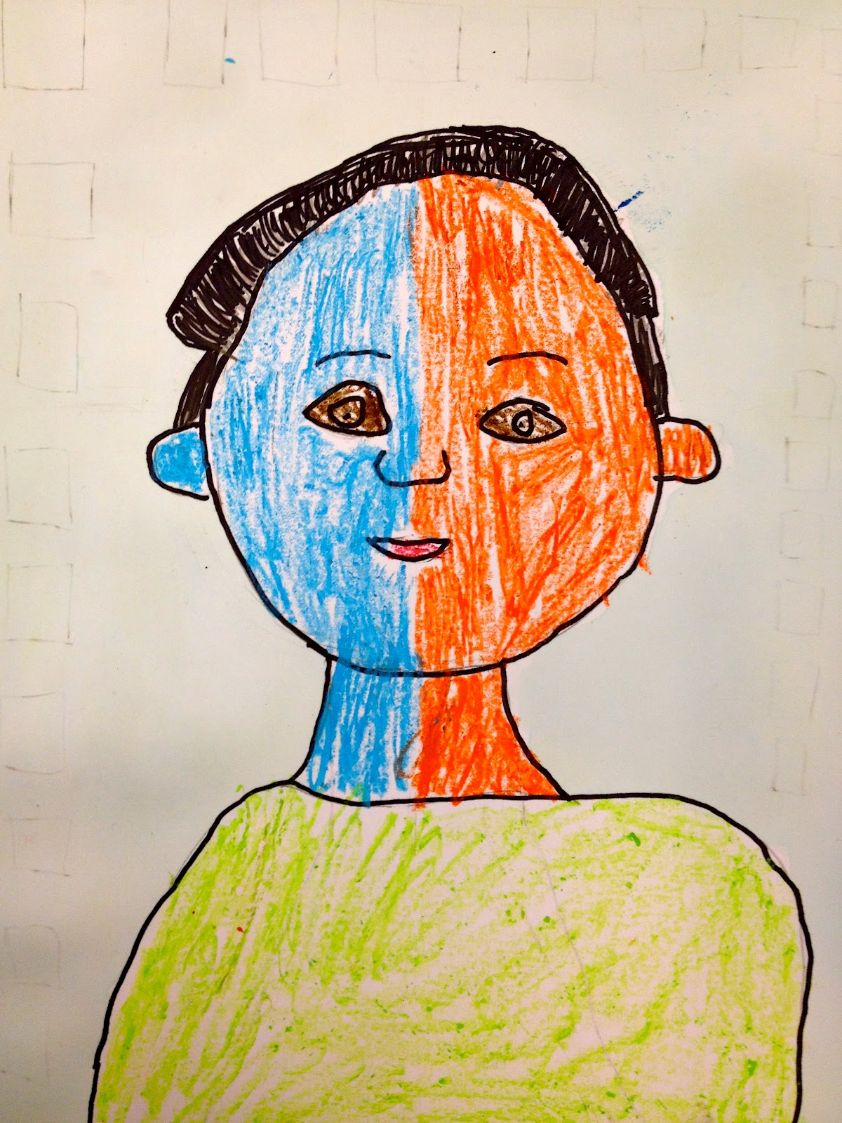 art attack: 6th Grade - Emotion Self Portrait