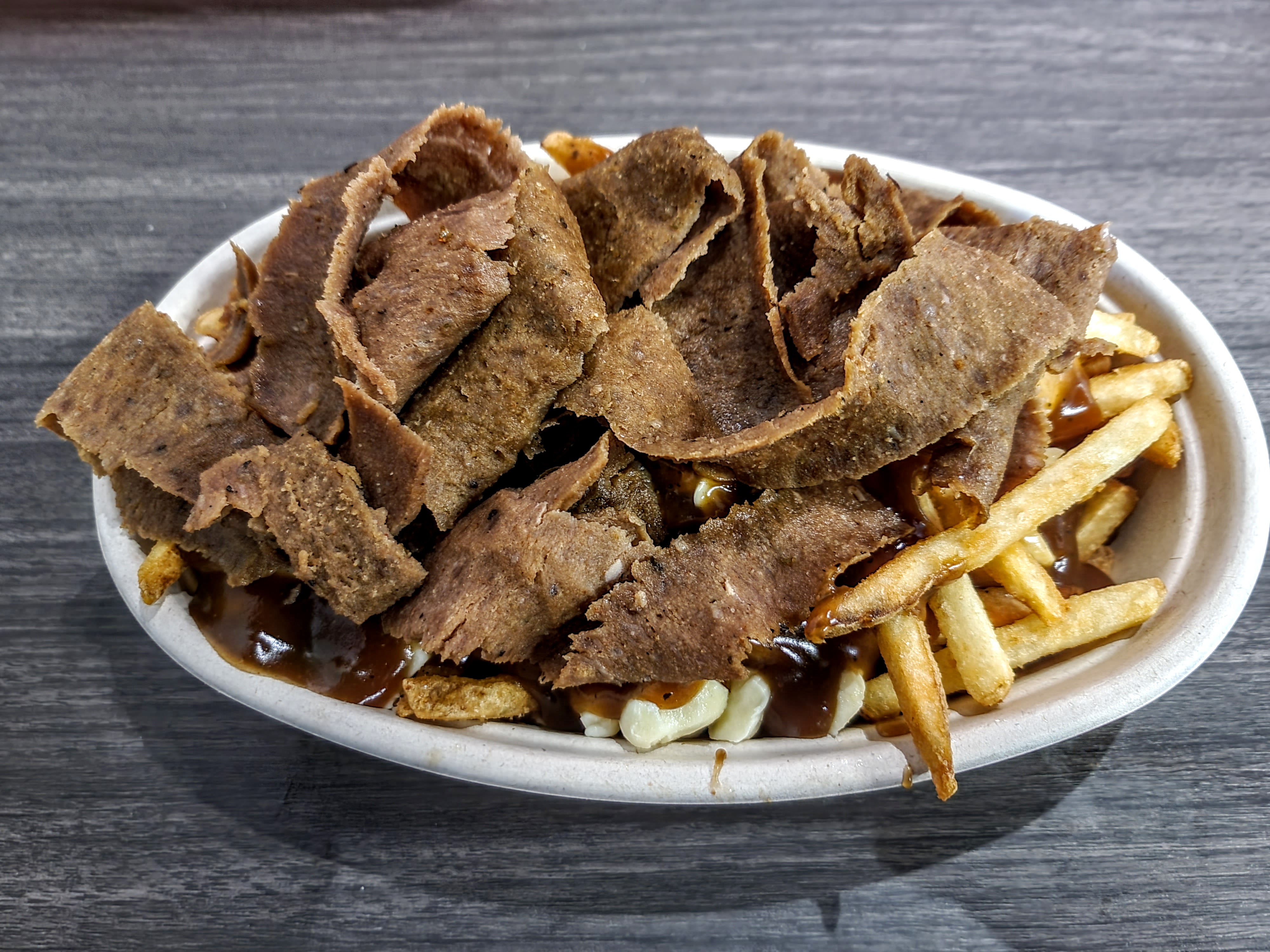 Yes! We're Eating Vegan Again!: Donair Dude - La Poutine Week