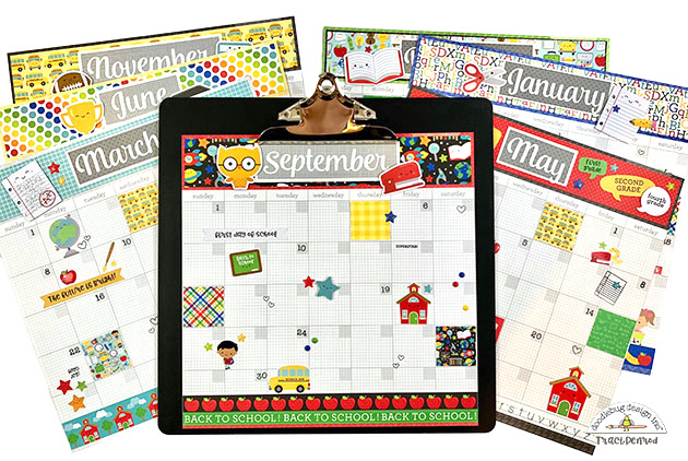 Doodlebug Design Inc Blog: SCHOOL DAYS - 12 MONTH DAILY DOODLES ...