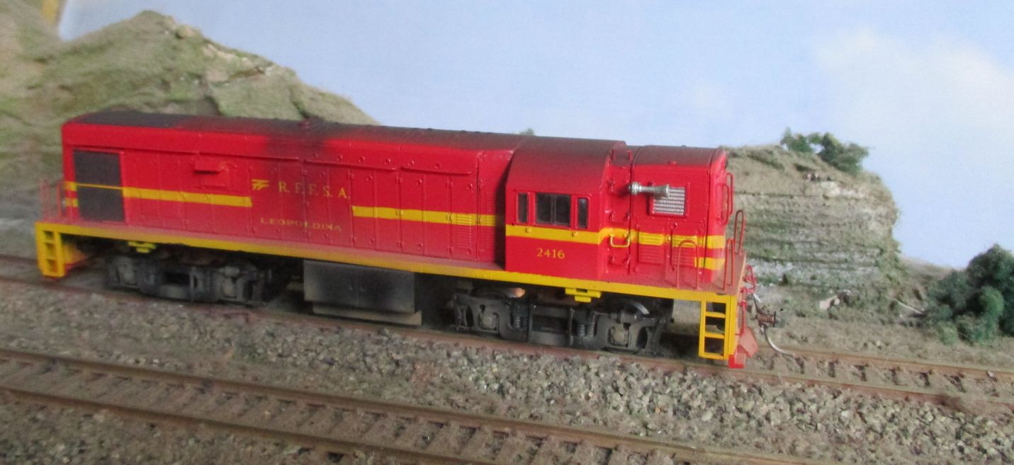 Gílser ferreo trens: U13B RFFSA LEOPOLDINA