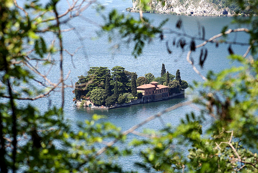 Isola di Loreto -The Neo Gothic Castle - Italy