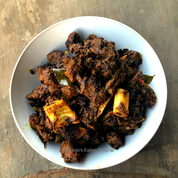 Manju's Eating Delights: Kerala style Mutton Roast | Happy New Year ...