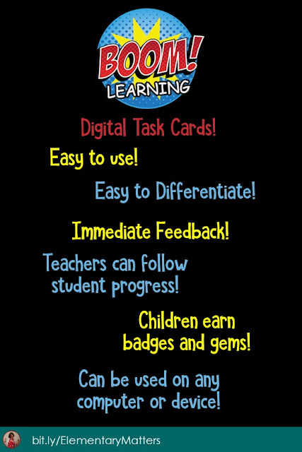 Elementary Matters: Have You Heard About Boom Learning Digital Task Cards?
