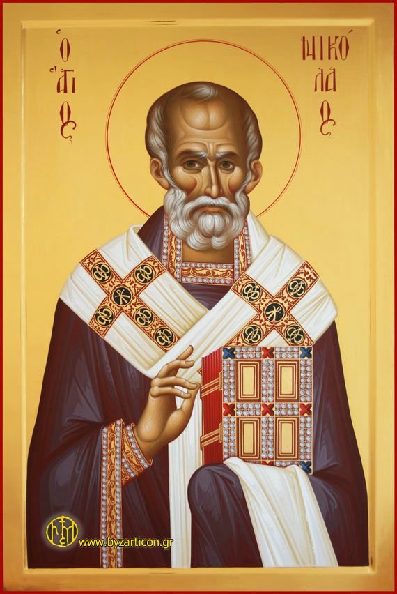 Ο Αγιος Νικολαος Θαυματουργος Αρχιεπισκοπος Μυρων της Λυκιας - ΕΛΛΑΣ ...
