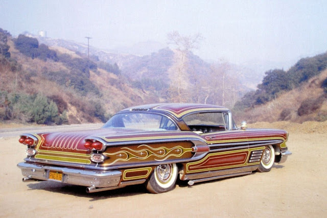 30 Vintage Photos of Stunning Custom Cars Painted by Larry Watson in ...