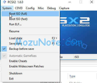 Cara Mudah Setting Emulator PS 2 PCSX2 - Mozu Note
