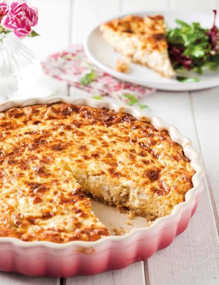 In en om die huis: Hoender-en-roomkaas-kaaskoek