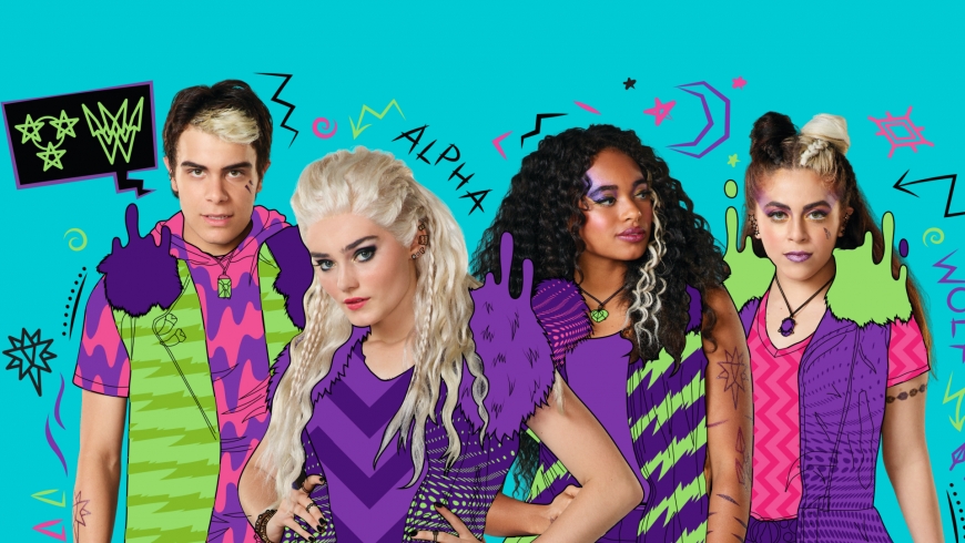 Bibi Leitura : Disney Zombies 2- Papel de parede