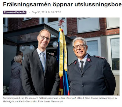 rupebabloggen: Frälsningsarmén öppnar utslussningsboende