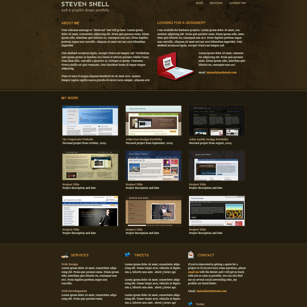 145+ Best Free PSD Website Templates | Graphic Design Resources