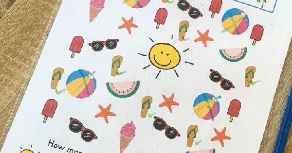 Free Summer I-Spy | Totschooling - Toddler, Preschool, Kindergarten ... Free Summer I-Spy | Totschooling - Toddler, Preschool, Kindergarten ...