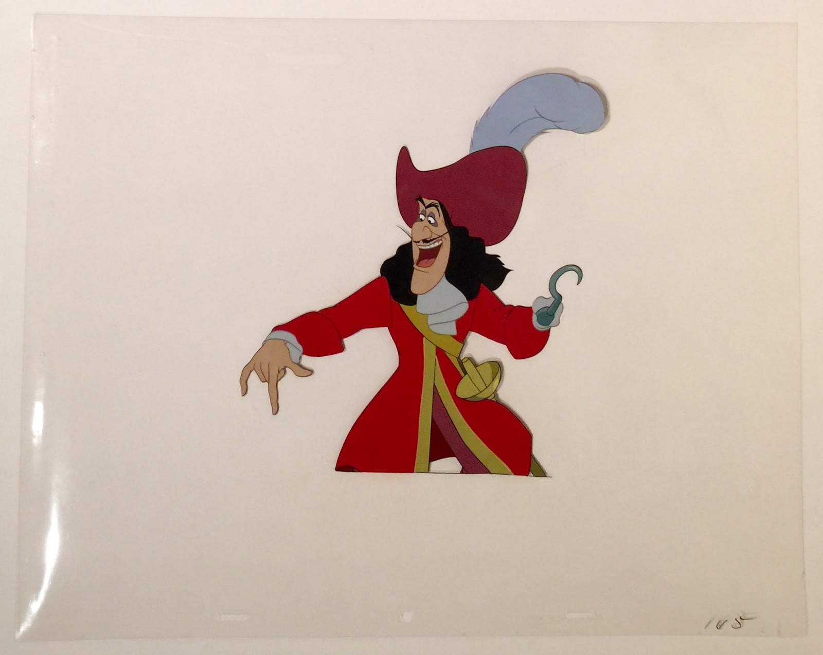 Animation Collection: Original Production Animation Cel of Captain Hook ...