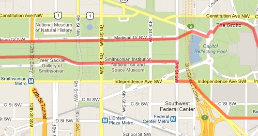 Eat, Run, Read: Running the National Mall in January