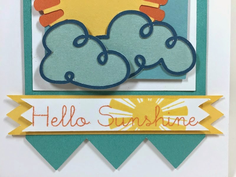 Courtney Lane Designs: Cricut Sunshine card