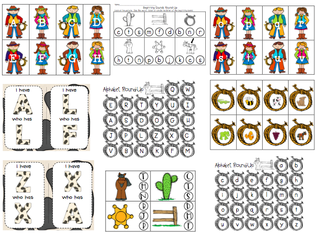 Preschool Wonders: Rodeo Round Up! {With a Freebie}