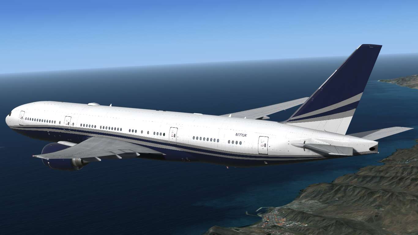 Texturas Brasileiras: Access Industries Boeing 777-200ER N777UK