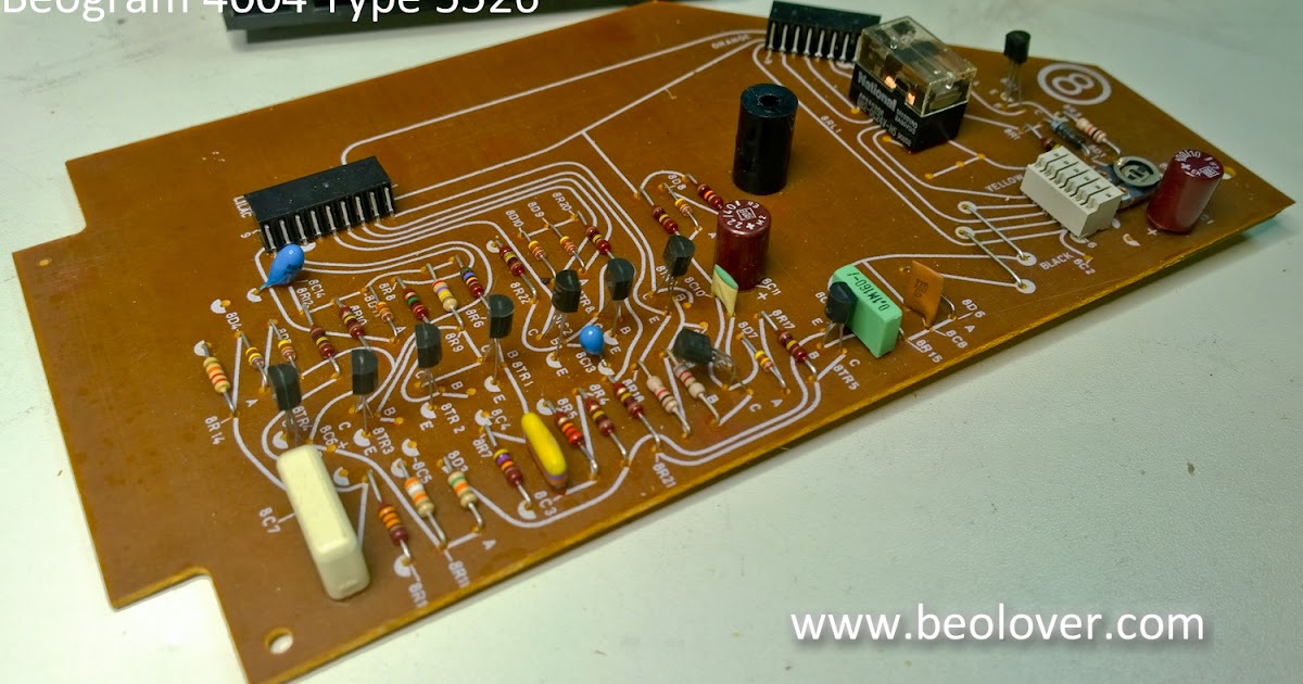 beolover: Beogram 4004 Type 5526: Output Board Recap and Update