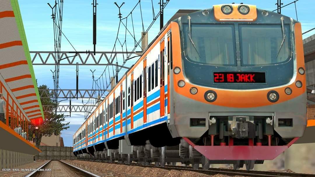 13.ELECTRIC RAILROAD TRAIN [KERETA REL LISTRIK (KRL)]
