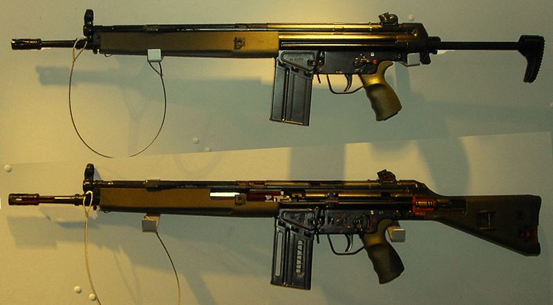 Weapons: G3A1 riffle 1