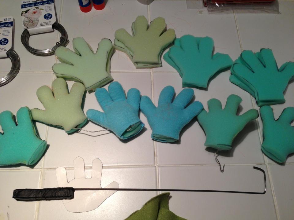 Puppet Improv Project: "Trash" Puppet Building