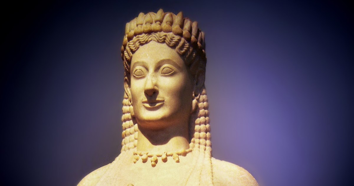 Τέχνης Σύμπαν και Φιλολογία: Η Κόρη Φρασίκλεια. Phrasikleia Kore