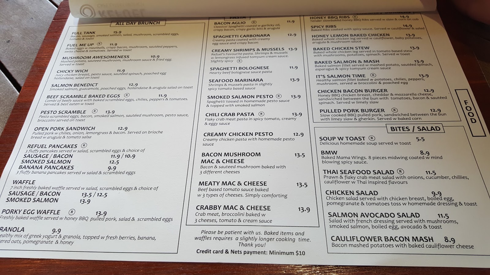 Refuel Cafe: No GST, All Day Brunch To Refill Your Tank