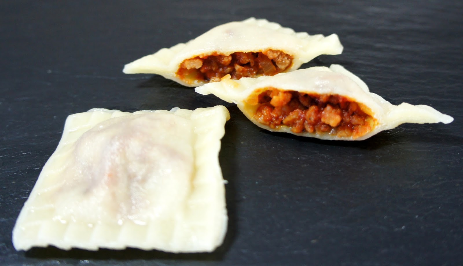 Kochglueck: klassische Ravioli