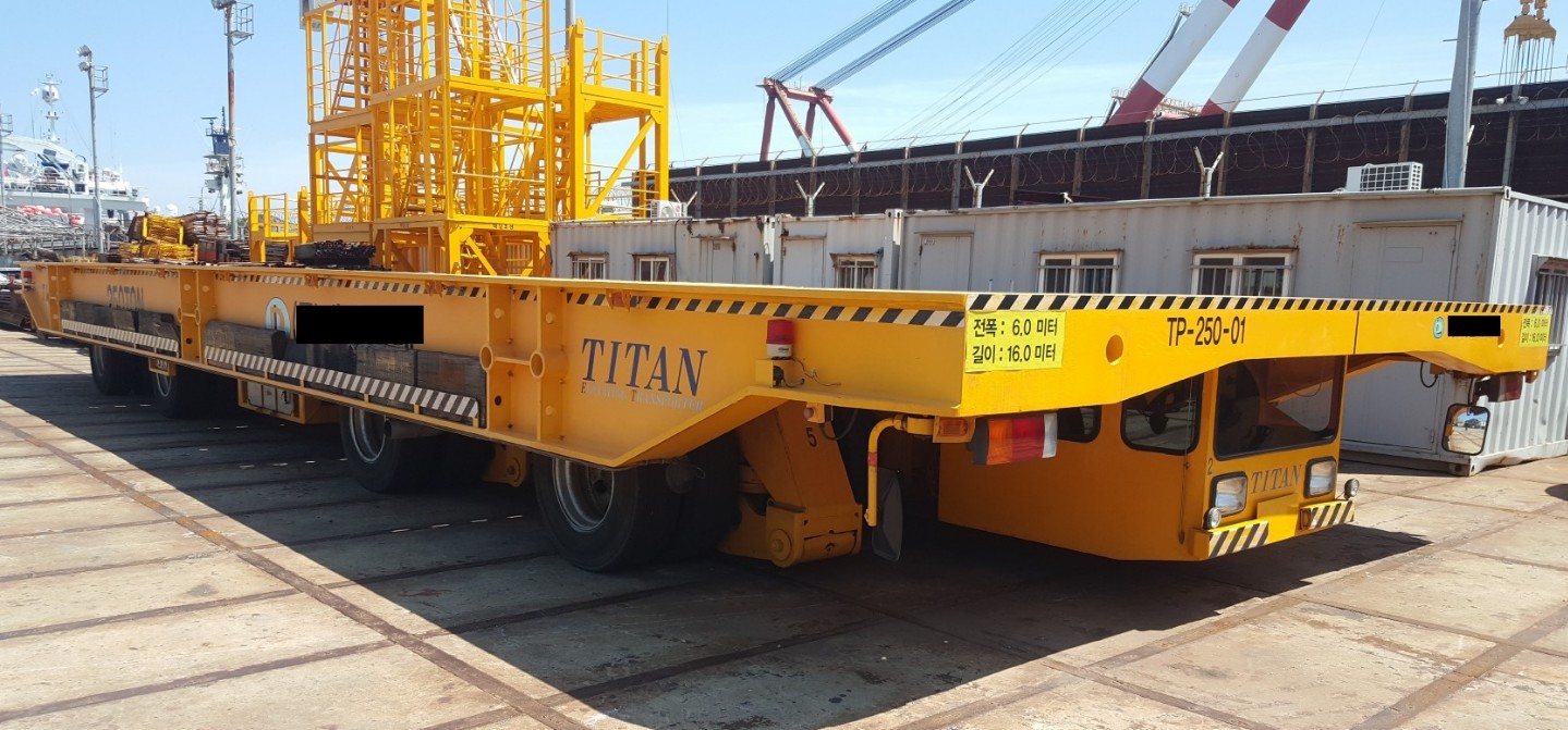 HEAVY TRANSPORTER, TITAN 250t
