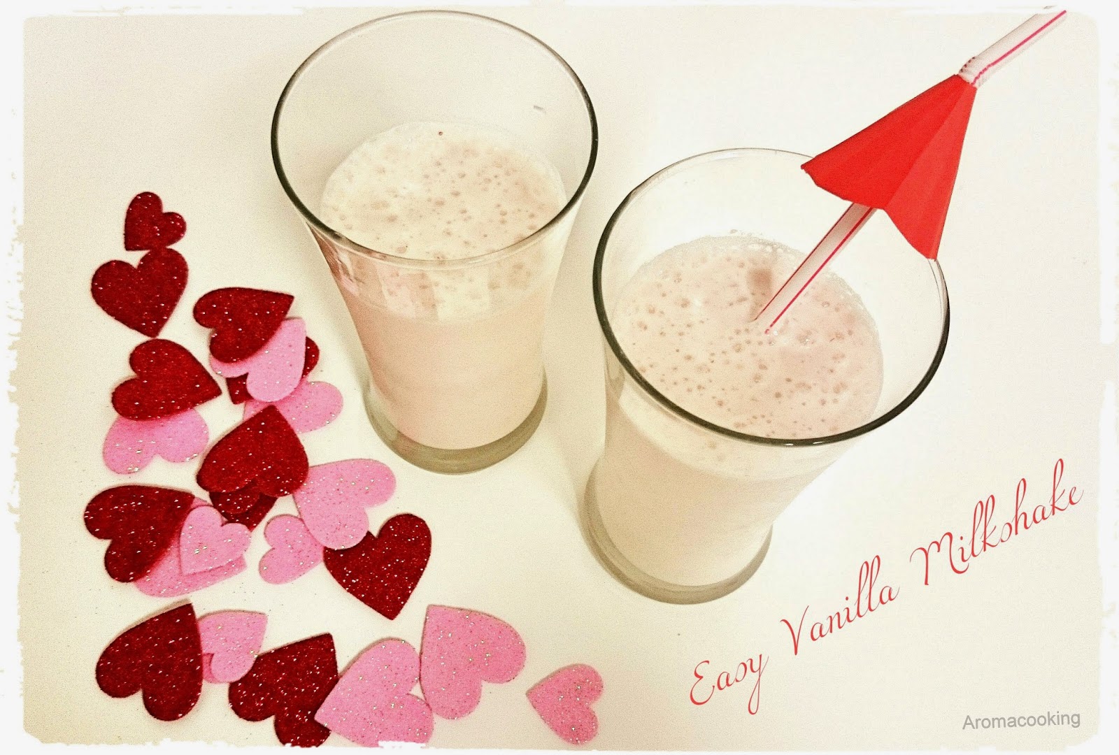 Easy and Quick Vanilla Milkshake - Aachi Samayal