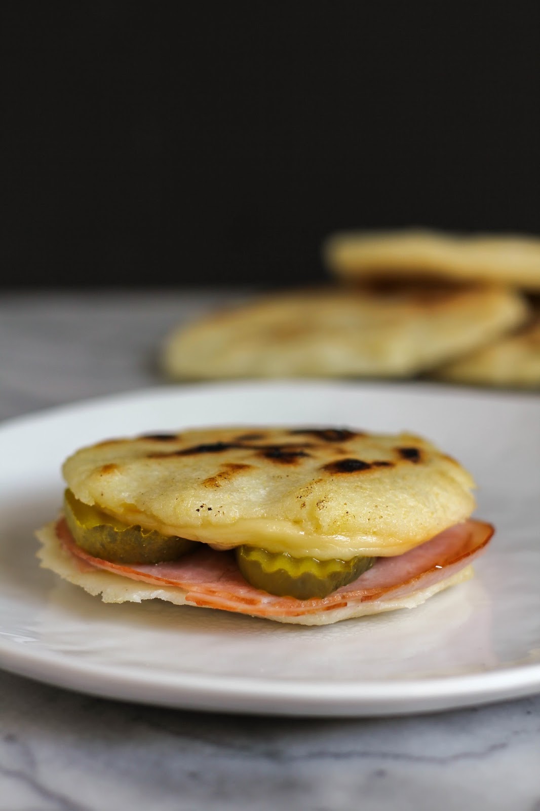 Cuban Arepa Sandwiches