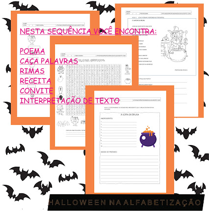 Atividades Professora Jéssica .: SEQUÊNCIA DIDÁTICA - HOLLOWEEN PARA ...