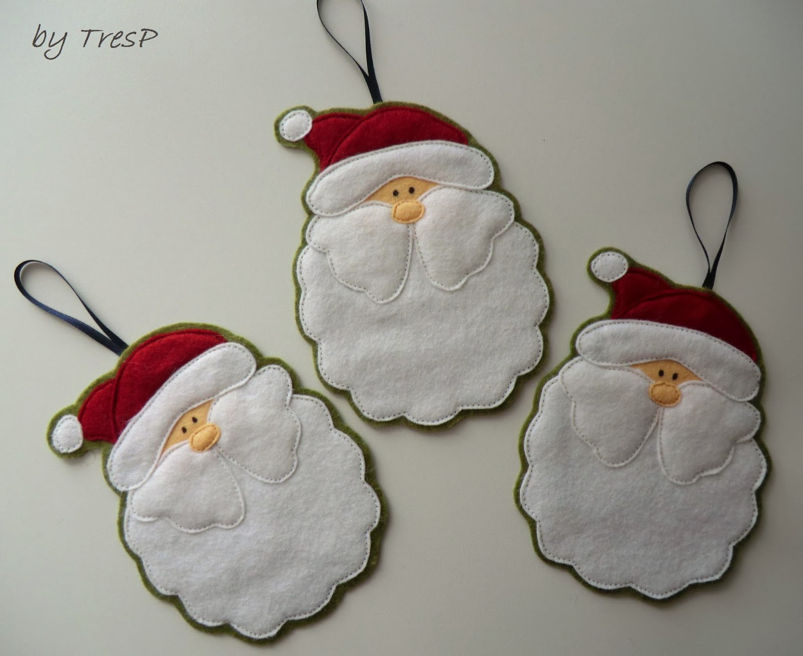 TresP craft blog: PATRÓN DE SANTA CLAUS